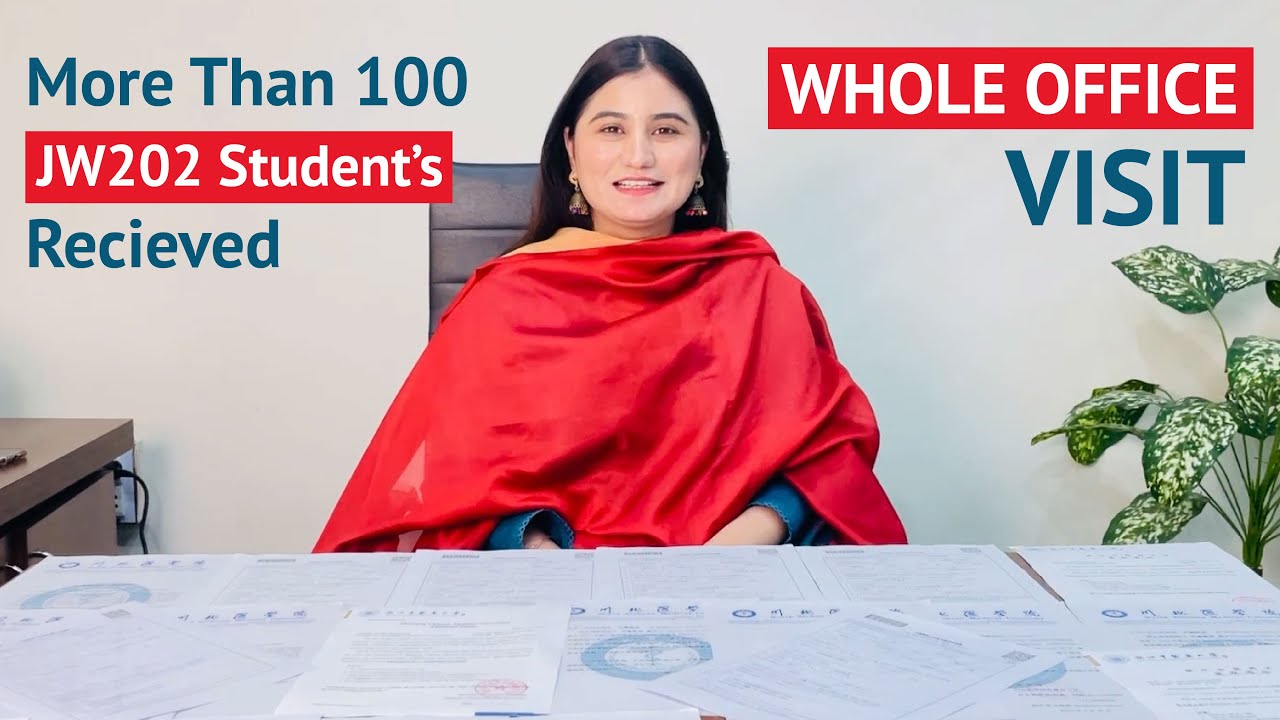 MBBS in China Students || JW202 and Admission Notices || Fully Funded ...