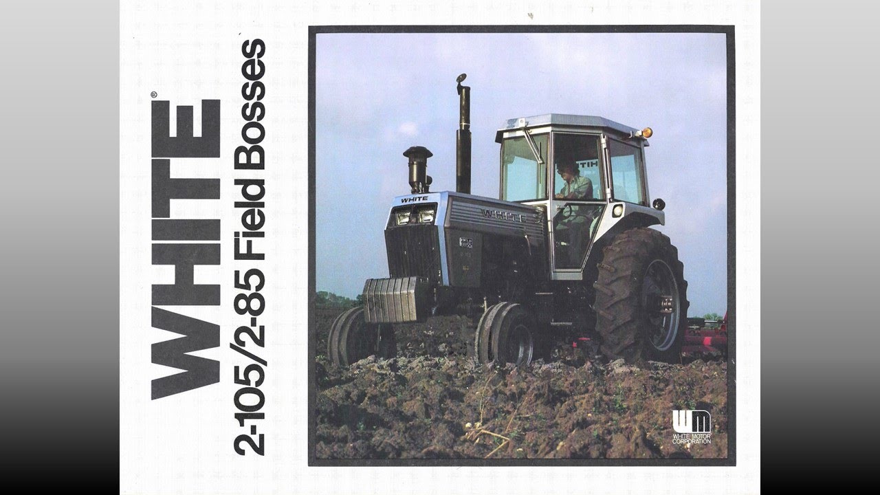 White 2-105 and 2-85 Tractors - YouTube