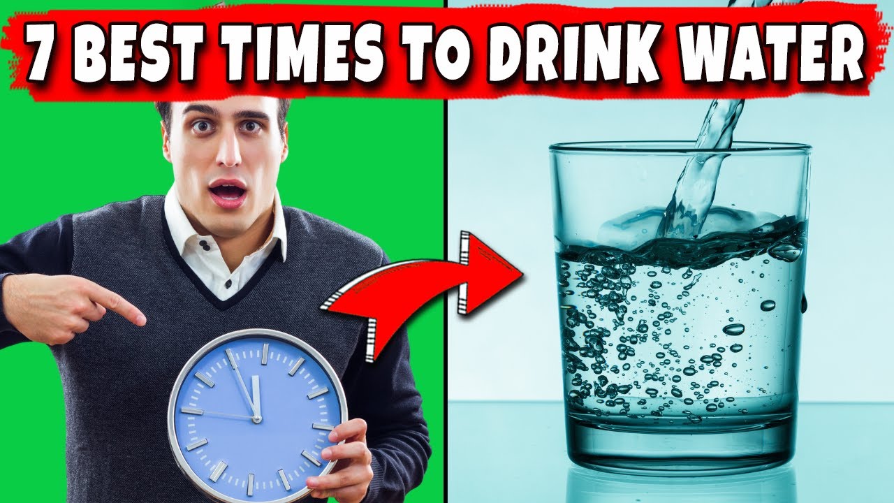 Is There a BEST TIME to Drink Water? WATCH This Before You Drink! - YouTube