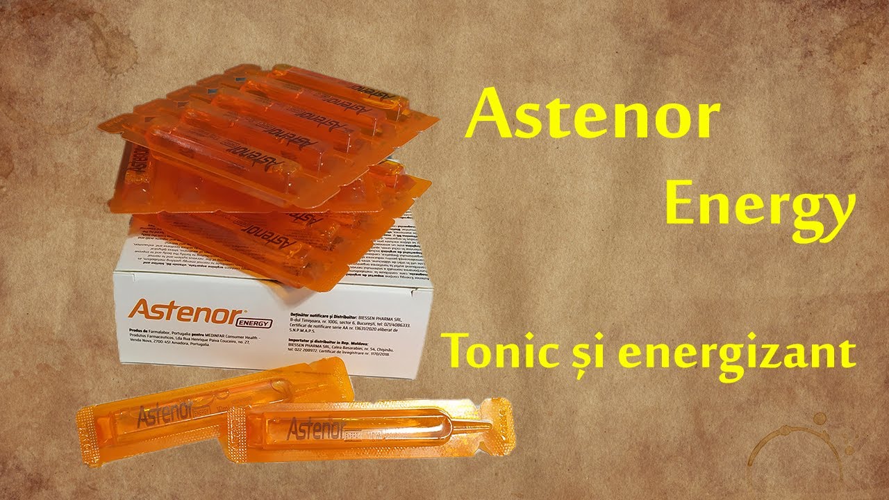 Astenor Energy. Tonic și Energizant - YouTube