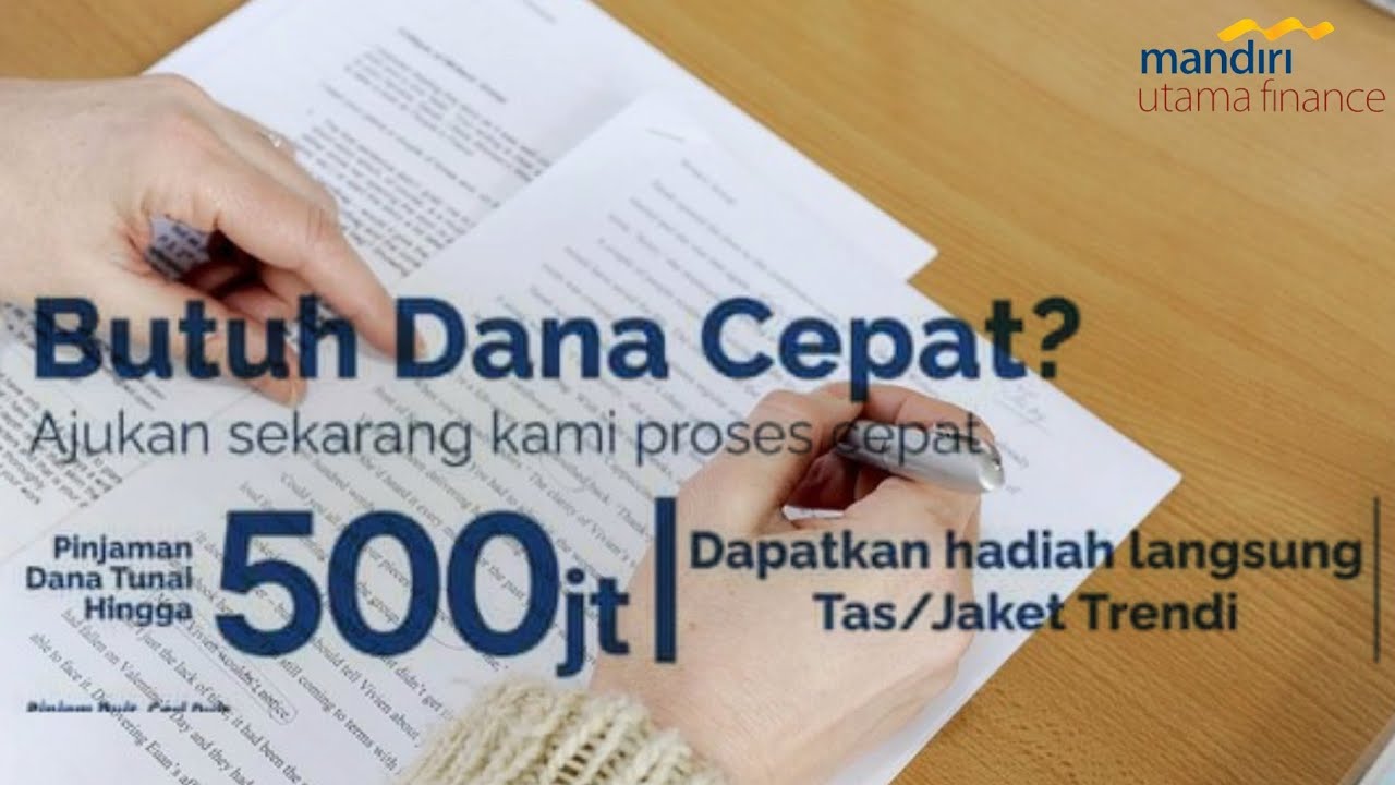 Tabel Angsuran Multiguna Mandiri Utama Finance|| MUF MULTIGUNA #kredit ...