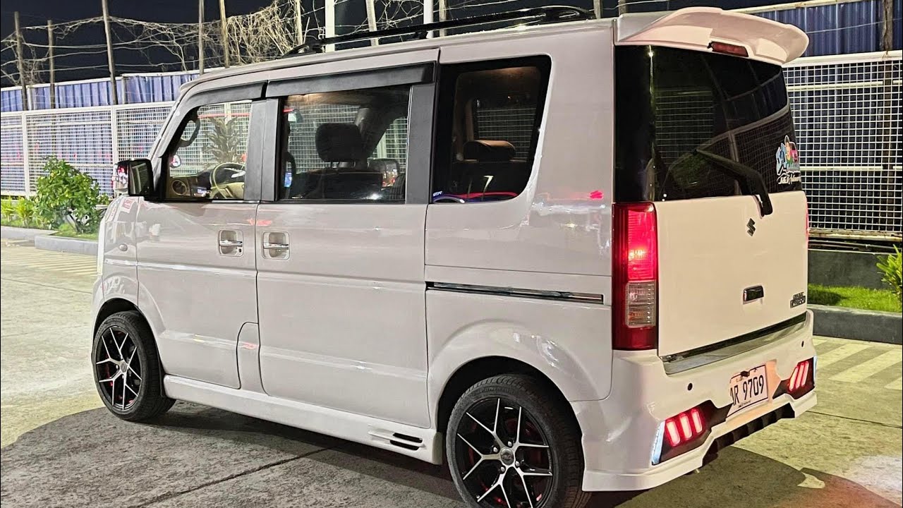 SUZUKI DA64W | INSTALLED DUAL AIRCON | AUTOMATIC TURBO 660cc | JAPAN SURPLUS MINIVAN - YouTube
