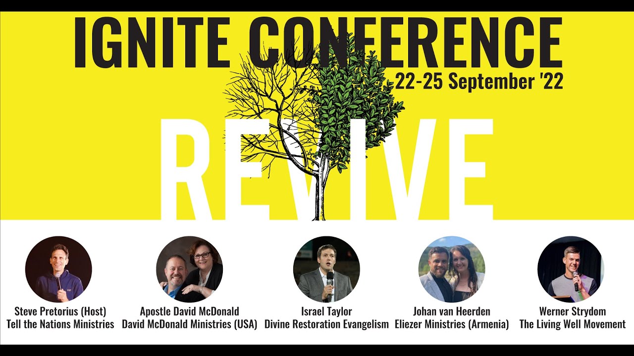 Ignite Conference 2022 | Revive Session 4 | Speaker: Israel Taylor ...