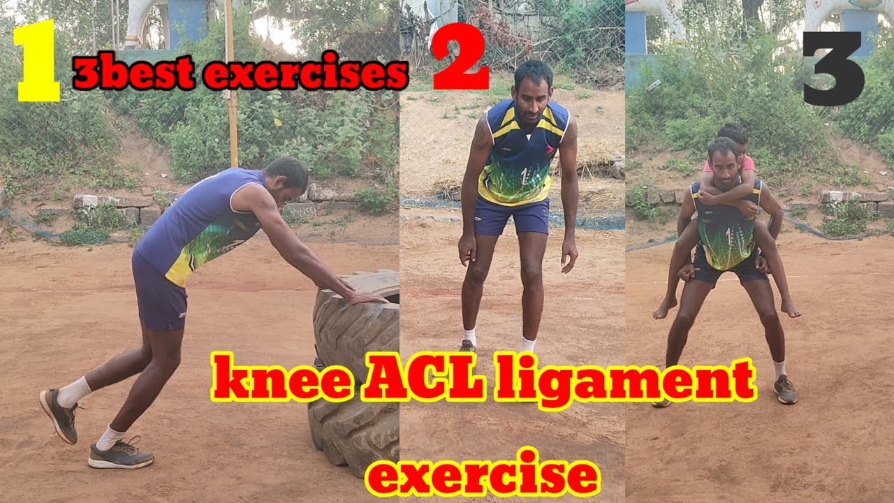 knee ligament 3 best exercise - YouTube