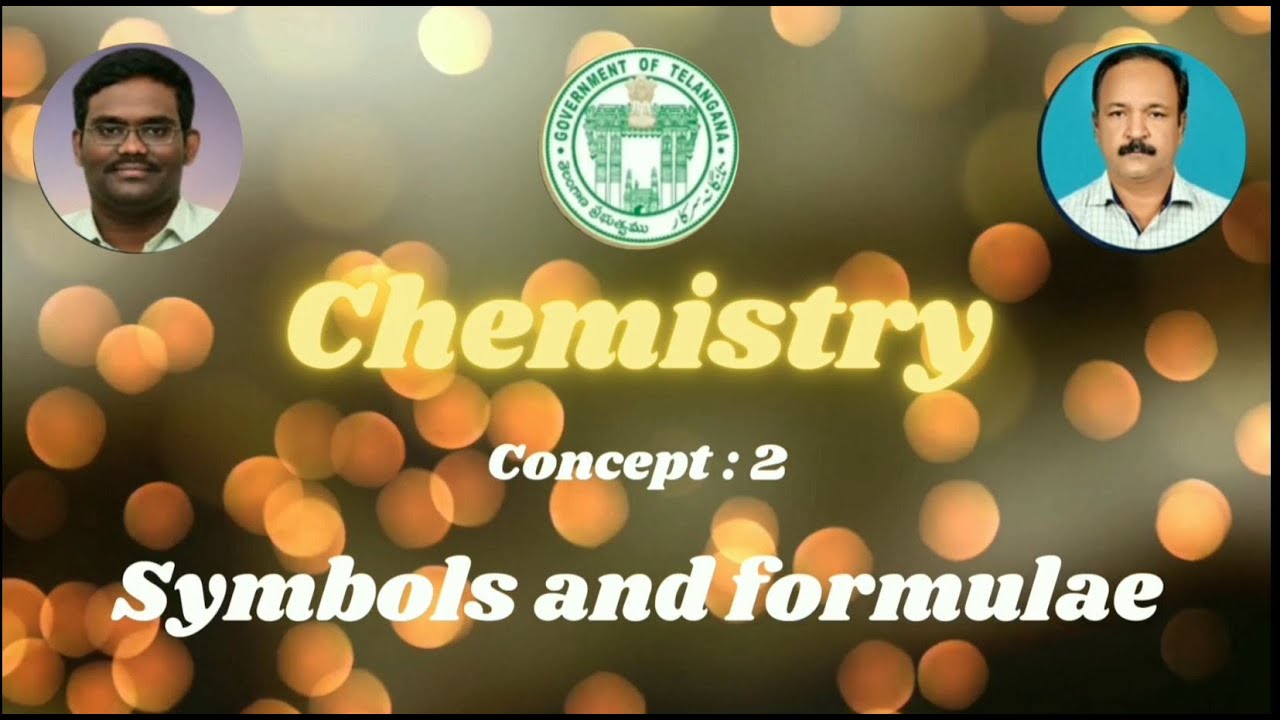 Symbols and Formulae - Bridge Course for 10th Class - Physical Science ...