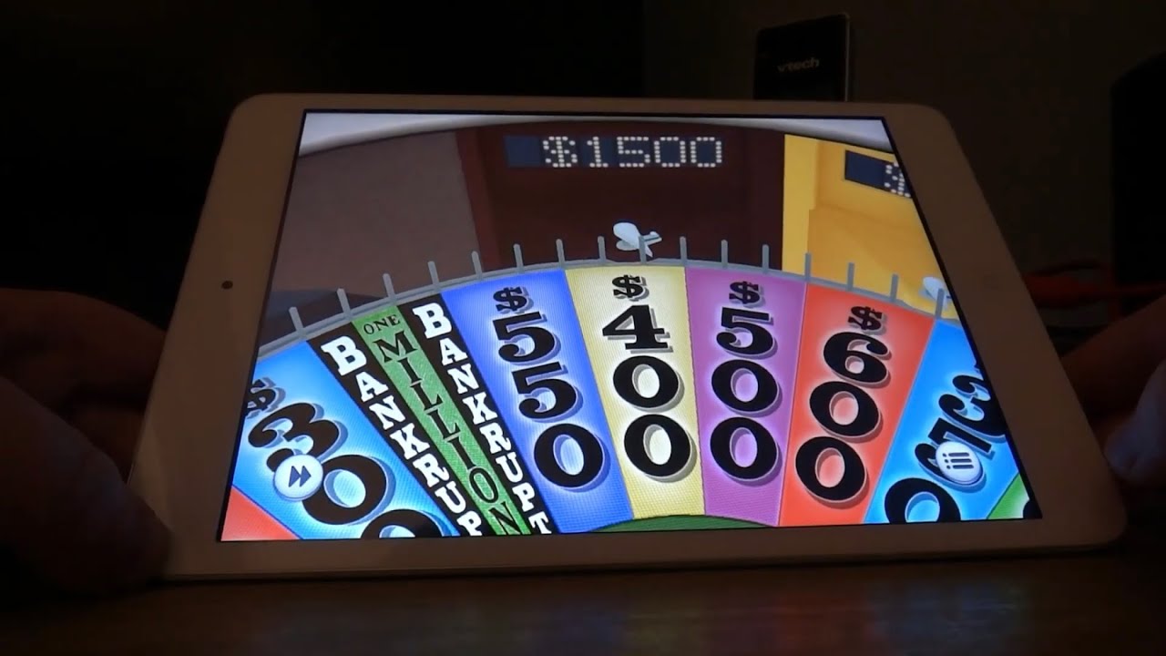 Wheel of Fortune iPad Run: Game 18 - YouTube