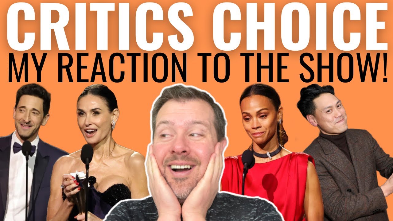 Critics Choice REACTION VIDEO 2025! - YouTube