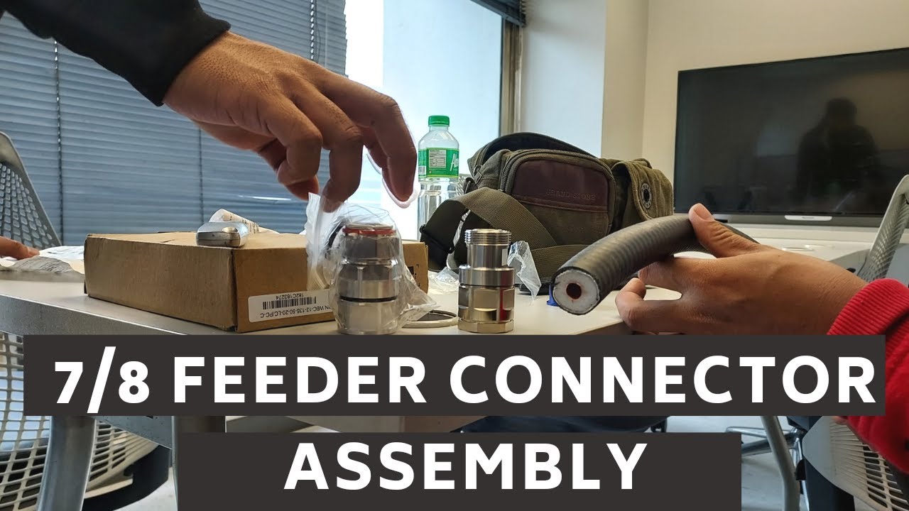 Feeder Connector Assembly | 7/8" Male Connector | 7/8" Female Connector ...