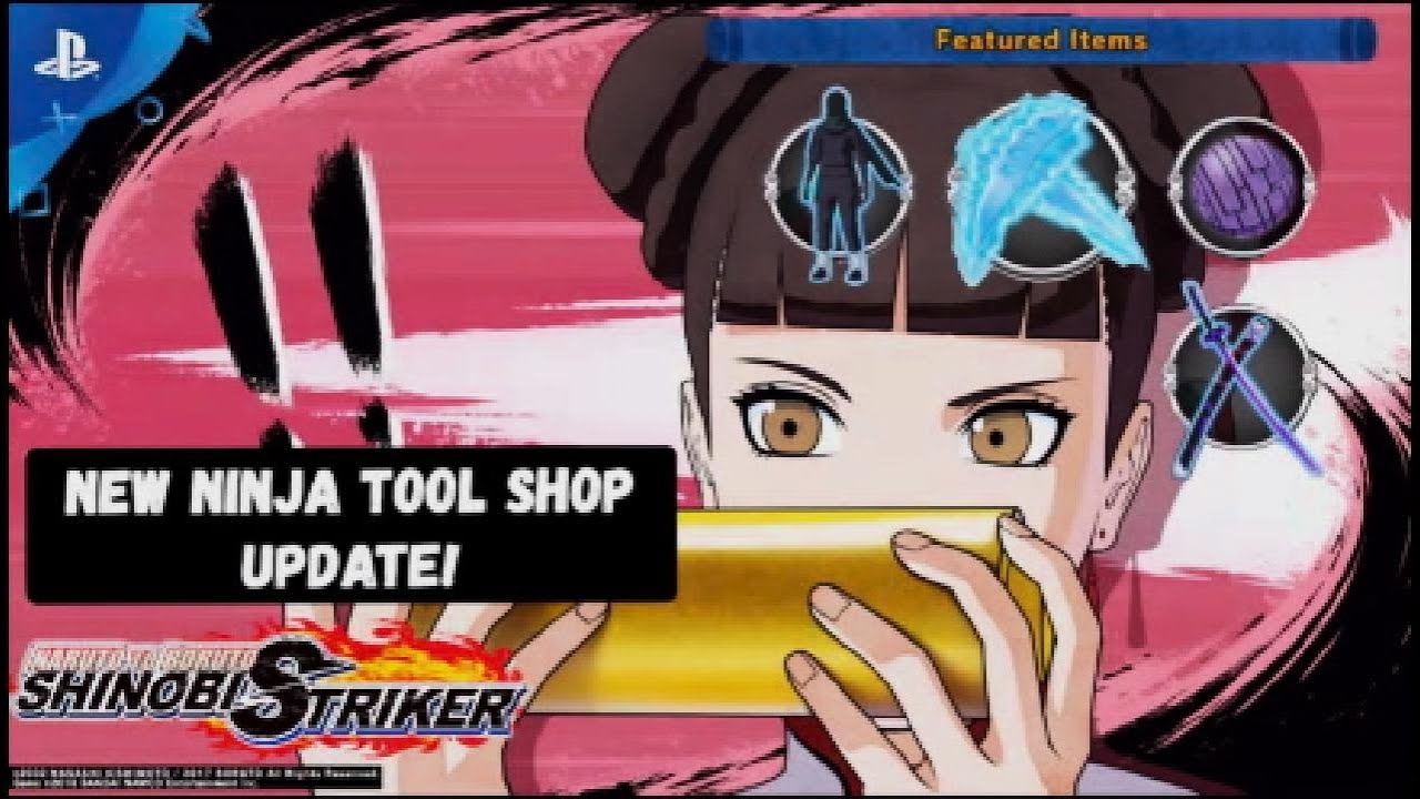 NEW NINJA TOOL SHOP UPDATE! Naruto to Boruto Shinobi Striker - YouTube