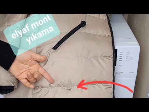 ELYAF MONT ÇAMAŞIR MAKİNESİNDE YIKANIR MI⁉️(kaban)/topaklanmaya dikkat‼️