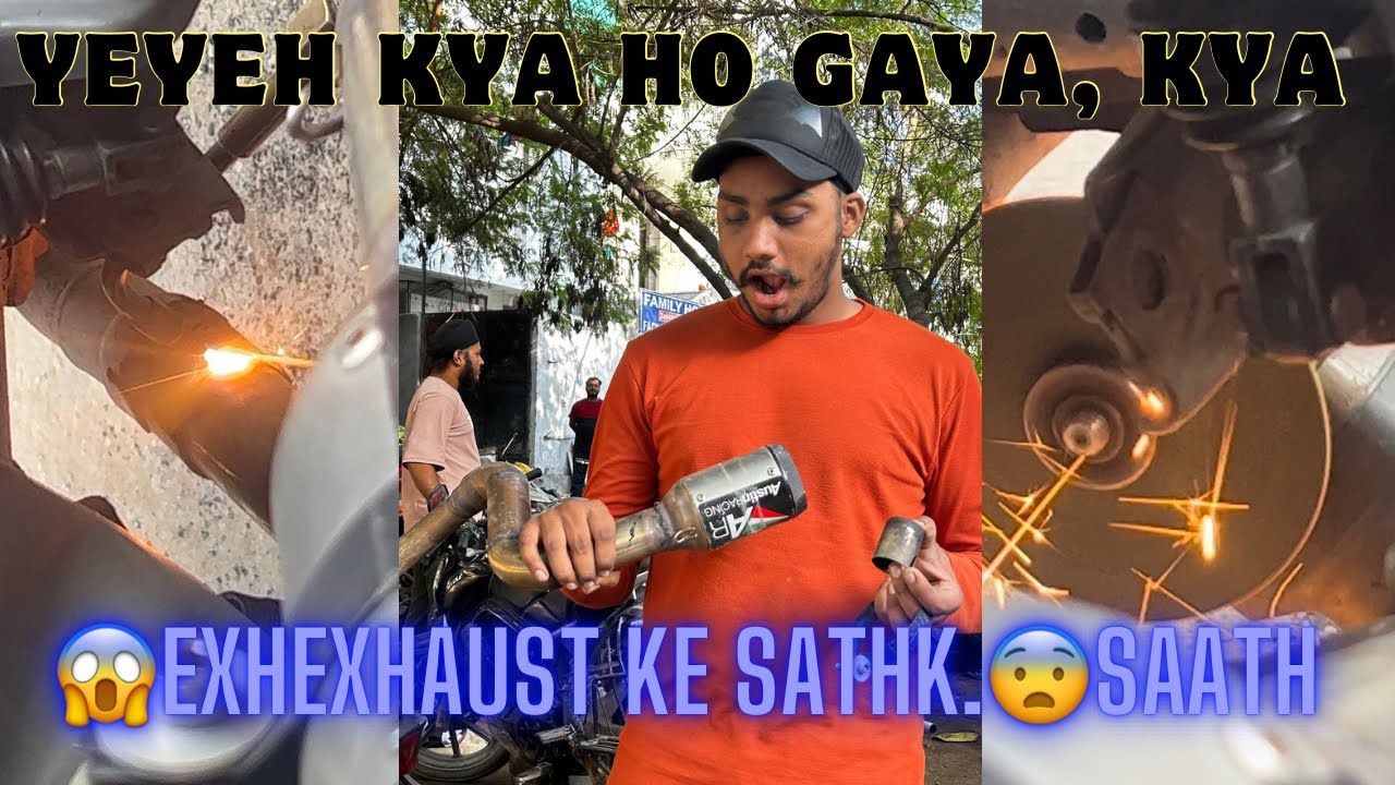 Dominar👀400😱K😱exhaust Ke Sath yeah Kya hua bhai #viral #india # ...