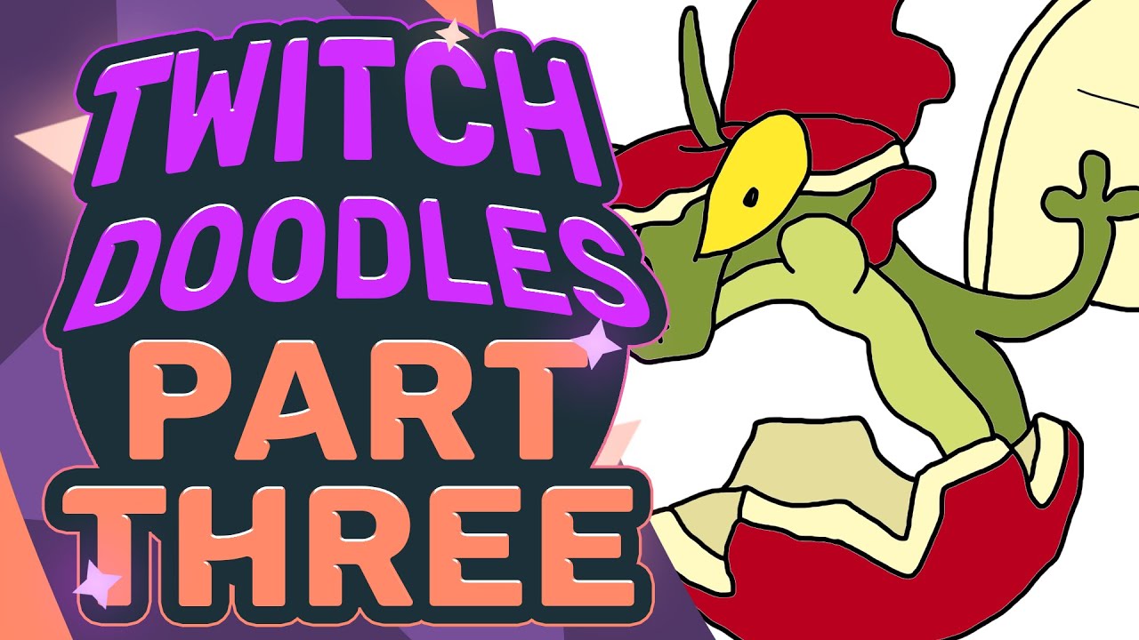 Twitch Doodles for Viewers #3 | Photoshop Drawing With Mouse - YouTube