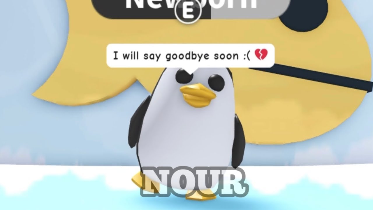 Goodbye To a World - Adopt Me Penguins (Roblox) - YouTube