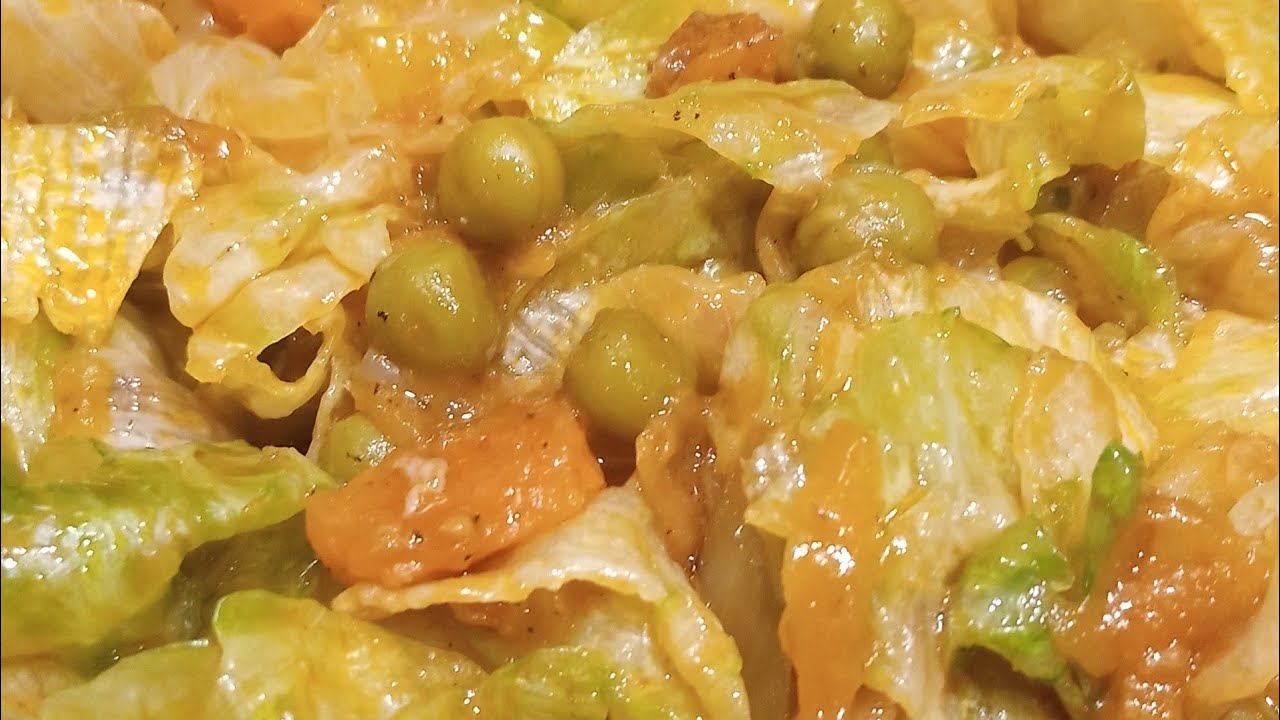 How to cook lettuce sauce||steamed||stirfry - YouTube