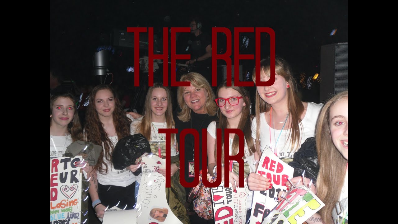 Taylor Swift's Red Tour- Our experience :) - YouTube