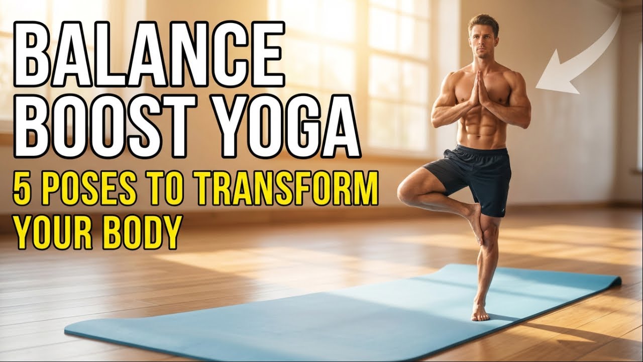5 YOGA POSES FOR BETTER BALANCE AND STABILITY - YouTube