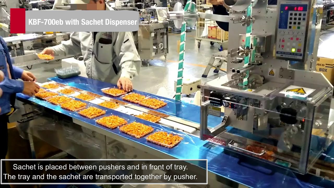 KAWASHIMA KBF 700eb Horizontal Packing Machine with MITSUHASHI KS-820 ...