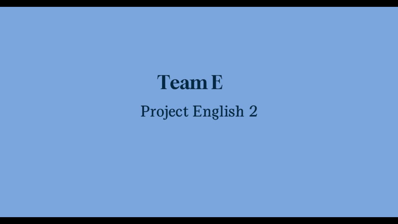 Projek Team E - YouTube