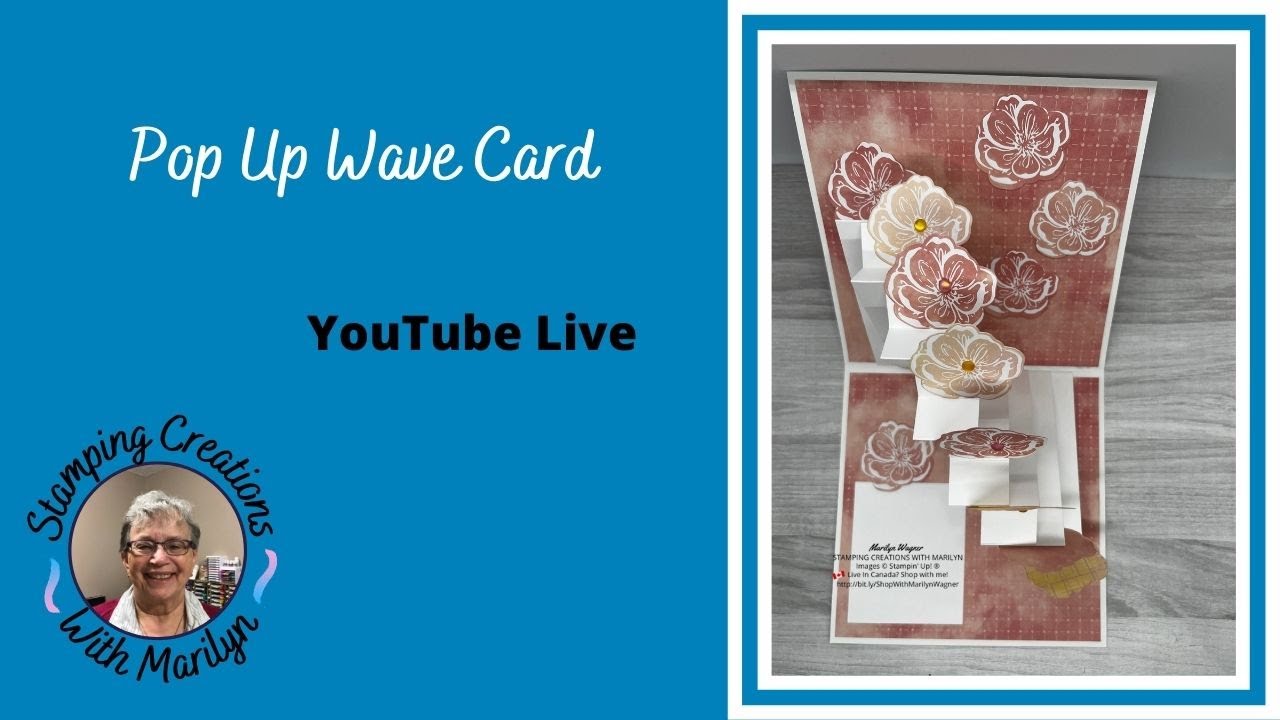 Pop-Up Wave Card! - YouTube