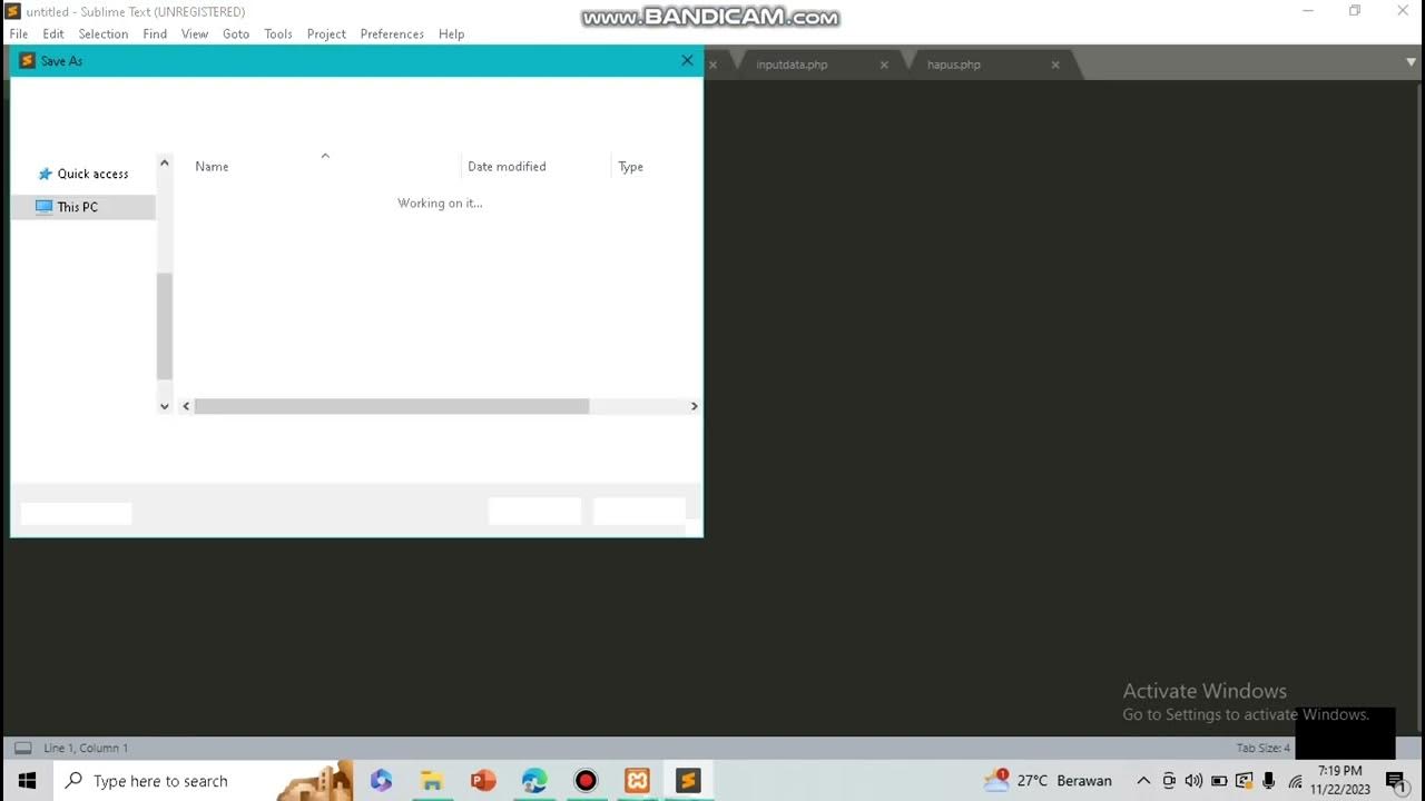 Cara membuat edit/update data php-Mysql (Annisa Khoirunnisa 221210014) - YouTube