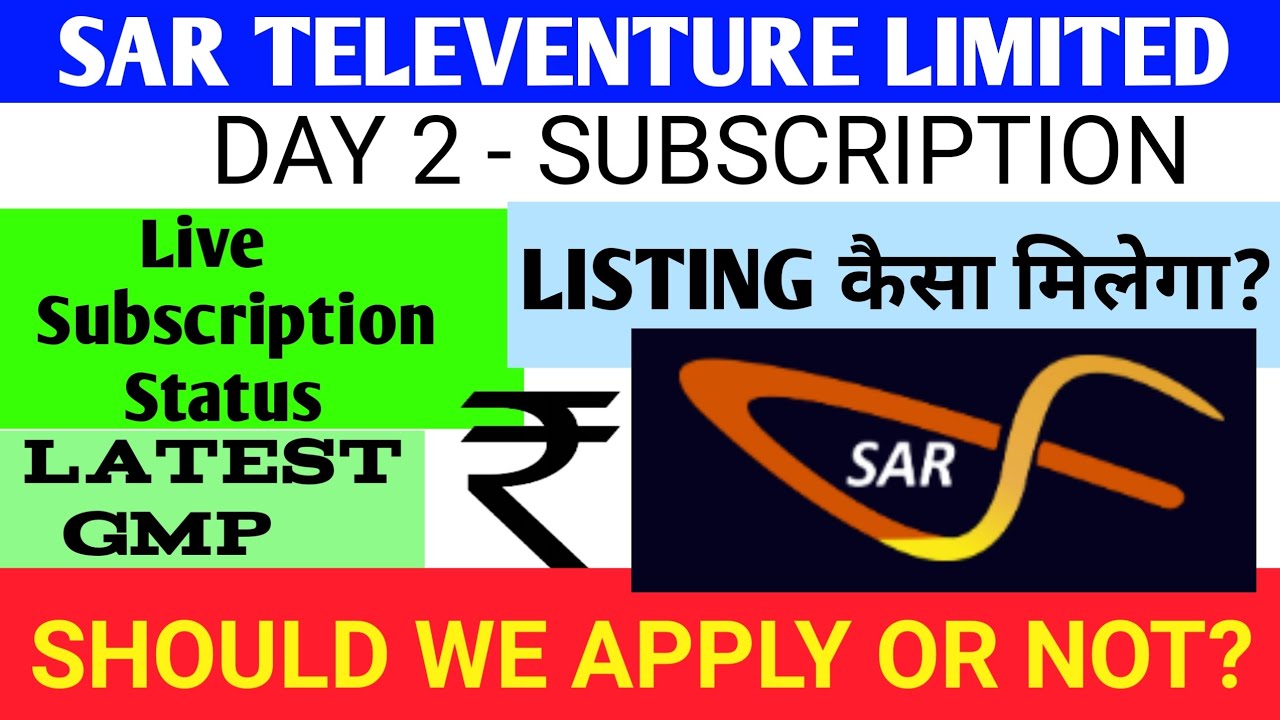 Sar Televenture Ipo 🔴 Sar Televenture Ipo Review 🔴 Sar Televenture Ipo ...