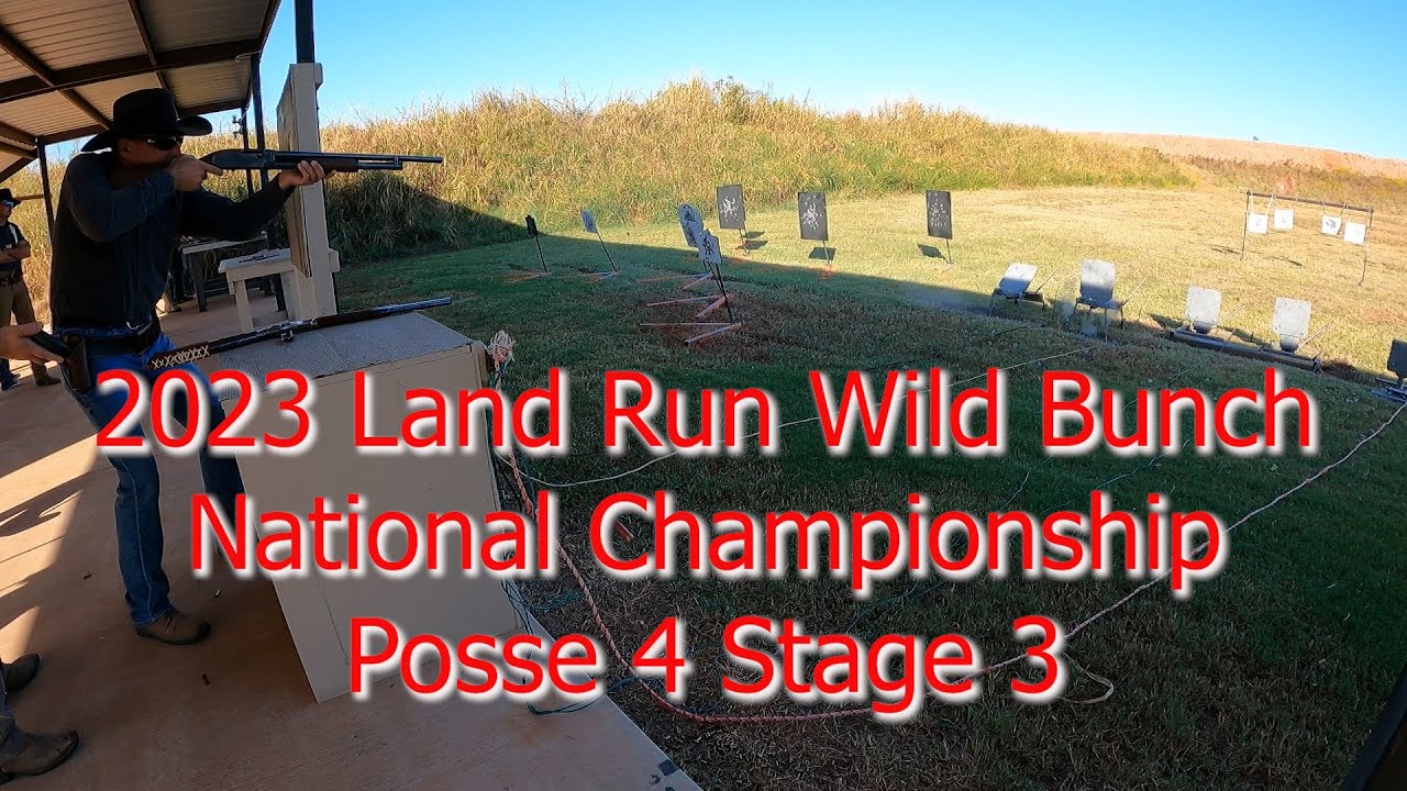 Land Run 2023 Wild Bunch National Championship Stage 3 - YouTube