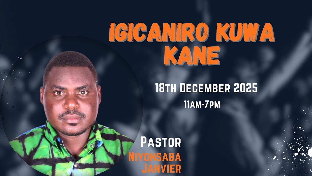 🔴 LIVE | THURSDAY SERVICE – “IGICANIRO” 🔥🔥 | 18/12/2025 | Pastor ...