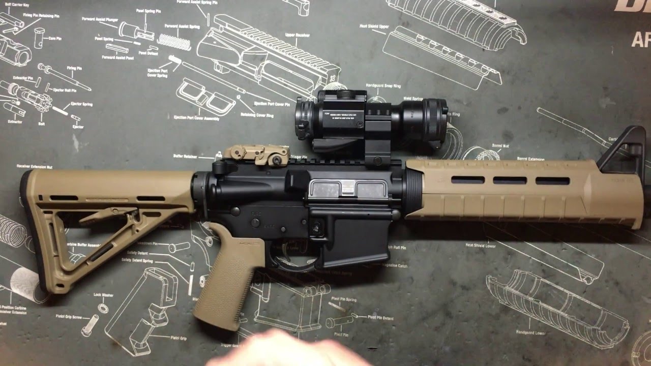 DPMS 22lr AR Upper Review - YouTube