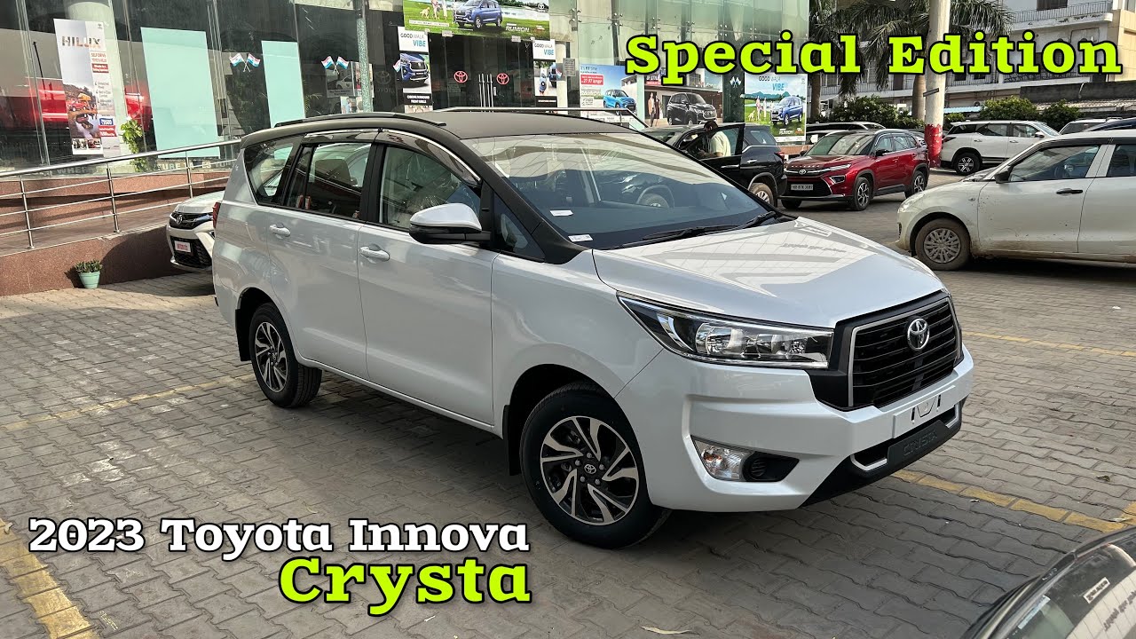 Toyota Innova Crysta Limited Edition ️ Innova Crysta GX Special Edition ...