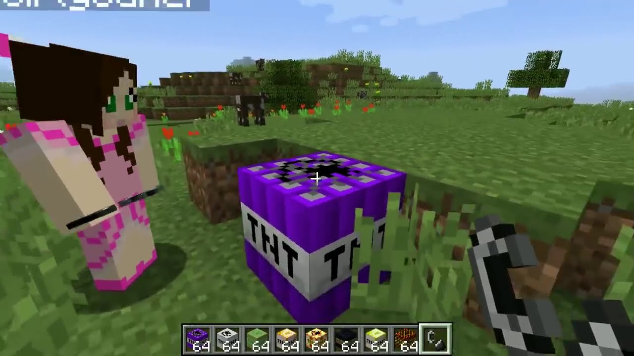 Pat And Jen popularmmos Minecraft ULTIMATE TNT! WORLD ENDING EXPLOSIVES ...