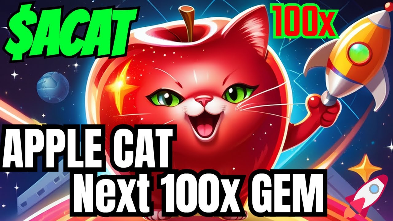 APPLECAT! 🍎 MASSIVE 1000X MEMECOIN PLAY ON SOL! 1 BILLION MARKET CAP ...
