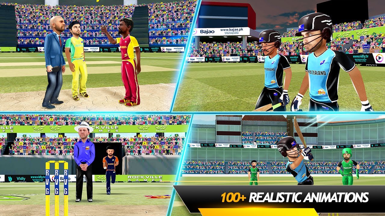 Canada Vs Australia - RVG Real World Cricket Game 3D - Android Gameplay ...