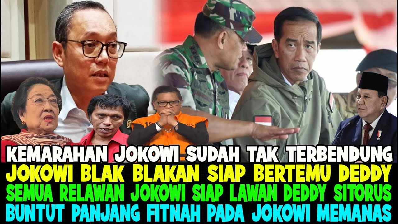 MAKIN PANAS 🔥🔥🔥 JOKOWI DAN RELAWAN PROJO SIAP BERTEMU UNTUK MENYUMPAL ...