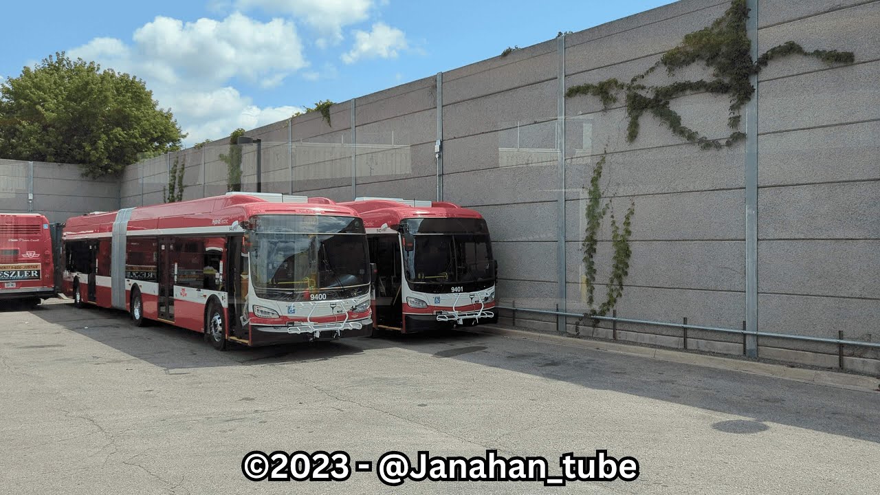 Ride through Mt. Dennis Depot | New XDE40s and XDE60s | TTC Route 71 ...