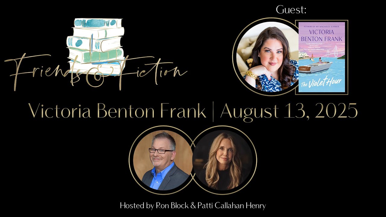 Victoria Benton Frank | Friends & Fiction #281 August 13th, 2025 - YouTube
