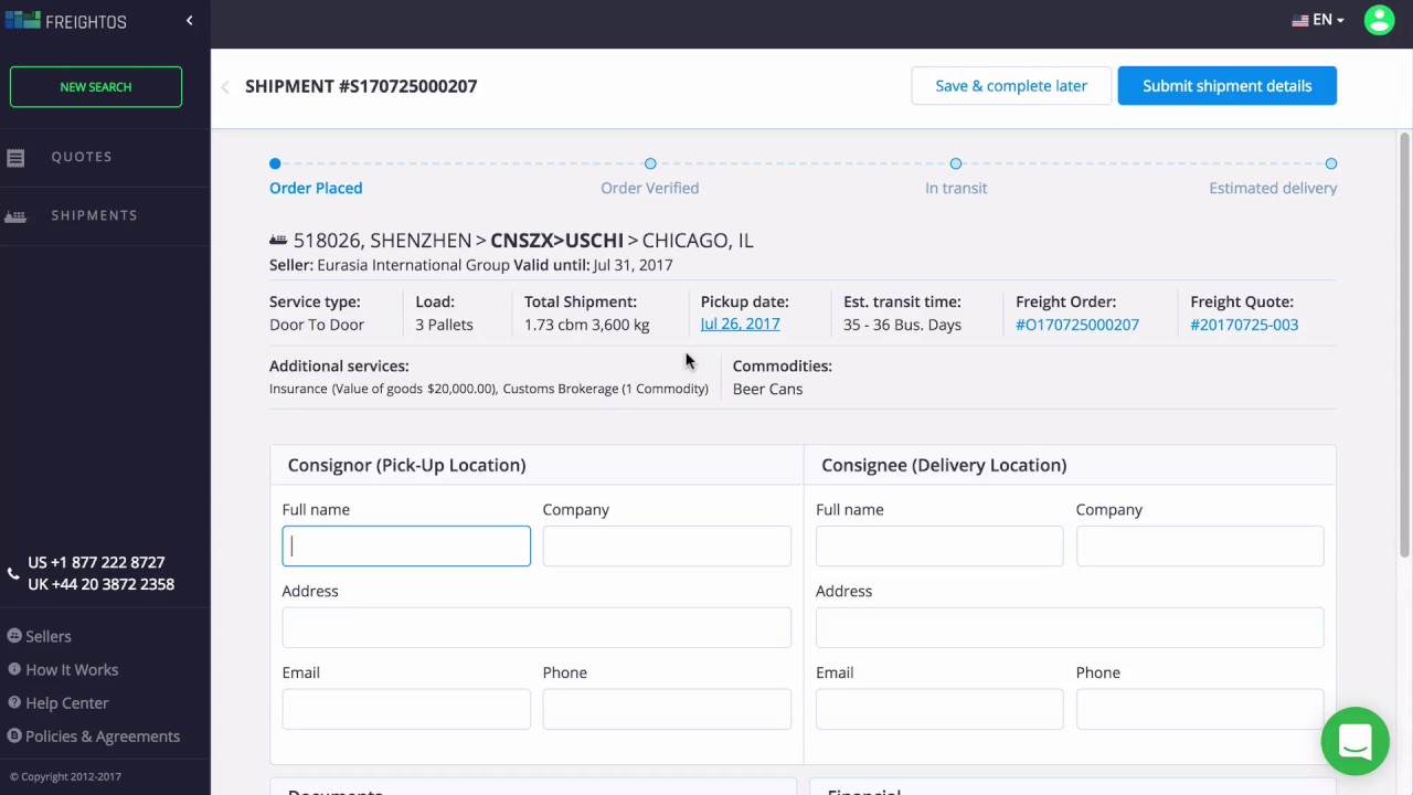 Smooth Shipping: Using the Freightos Marketplace - YouTube