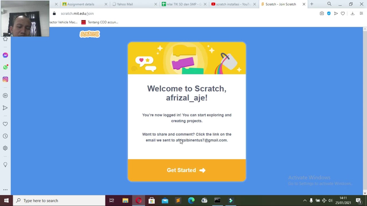 Membuat animasi Scratch pakai Handphone - YouTube