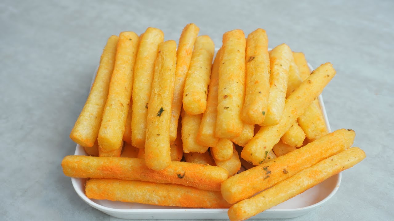How to make Crispy French Fries ! Crispy Delicious ! Potato sticks ...