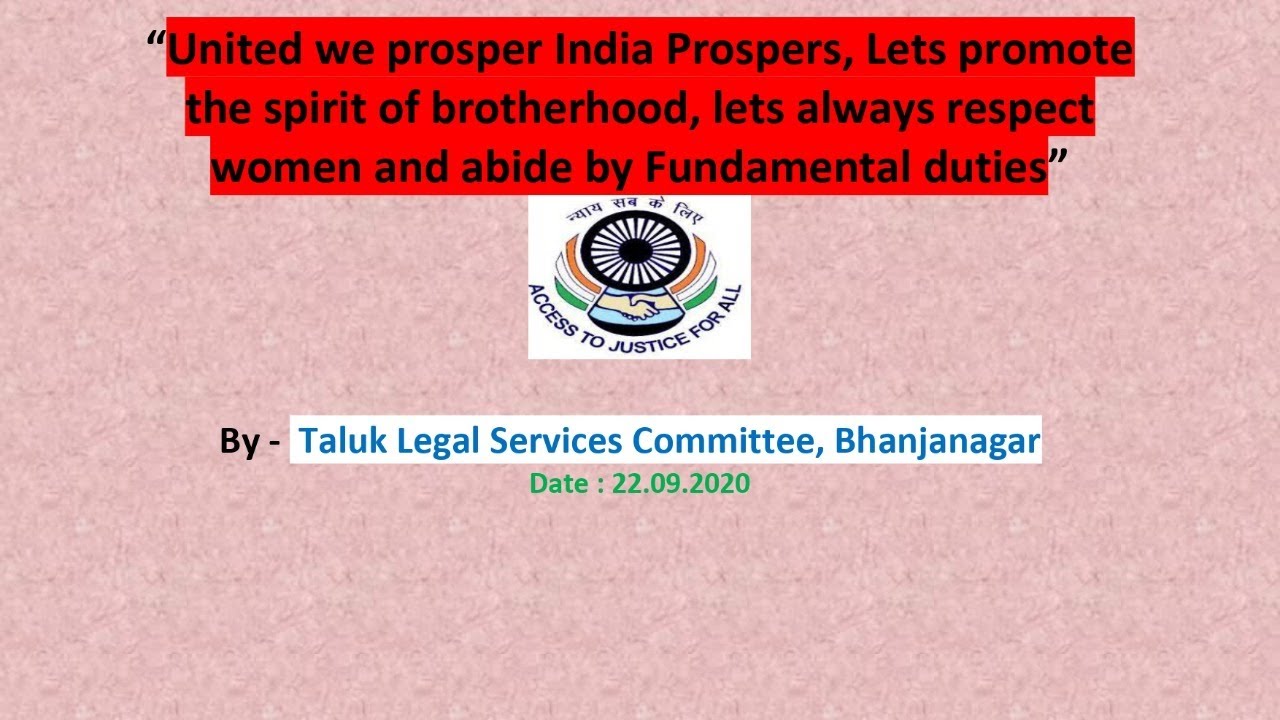 Awareness Program I Taluk Legal Services Committee Bhanjanagar YouTube awareness-program-i-taluk-legal-services-committee-bhanjanagar-youtube
