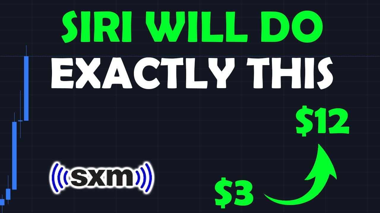 Sirius XM Holdings (SIRI) $3 to $12 PUMP?! My exact entry.. - YouTube