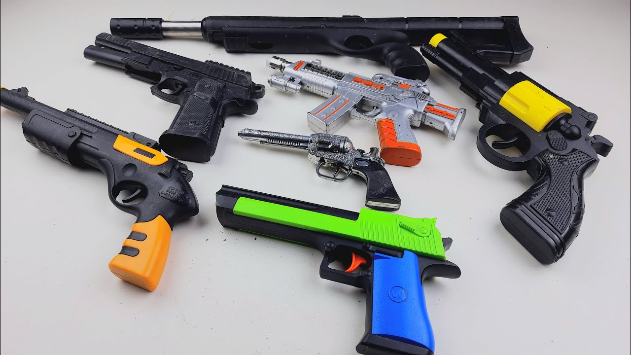 M82 Barrett Sniper rifle Toy Gun - MP5 Airsoft - AKs74u - AAP01 - Shot ...