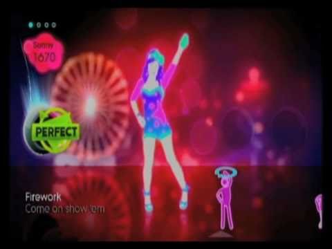 Just Dance 2 - Wii - Katy Perry Firework gameplay footage official ...