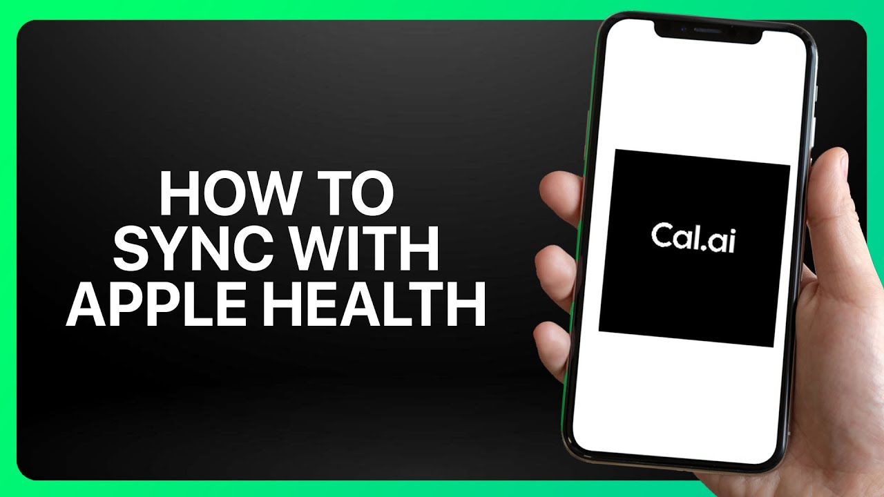 How To Sync Cal AI With Apple Health Tutorial - YouTube