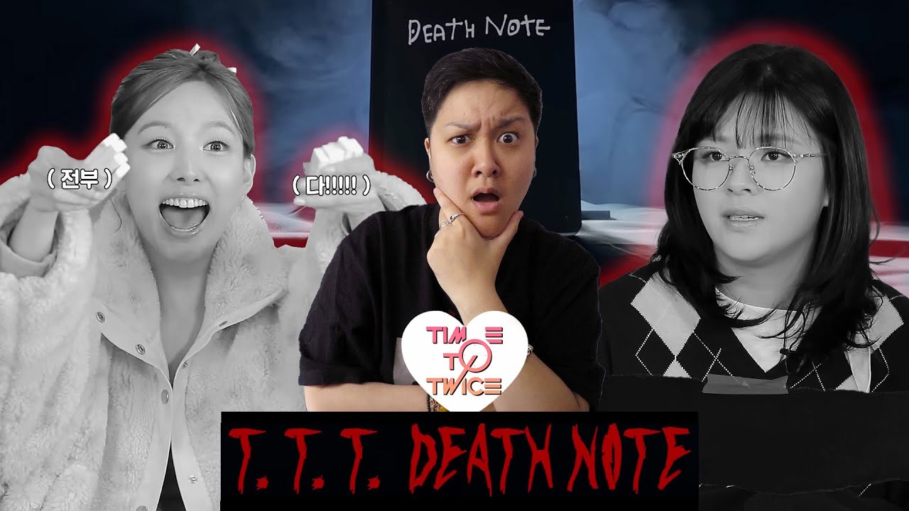 TWICE - TTT Death Note EP03 - Kpop reaction - YouTube
