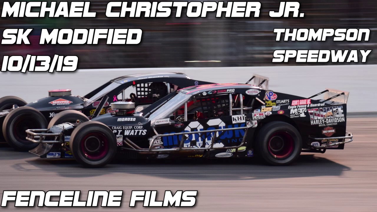 Michael Christopher Jr. Sk Modified Feature Thompson World Series 2019 ...