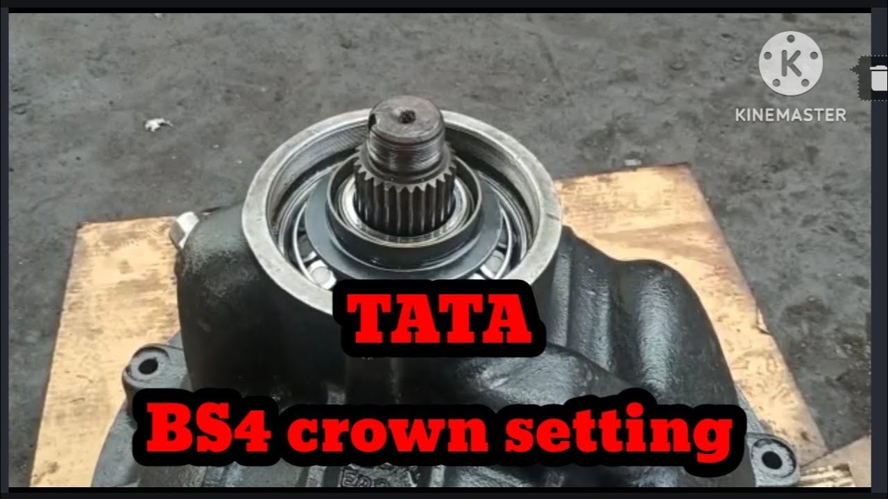 Tata BS4 crown opening fitting video। टाटा bs4 कराओ ओपनिंग फिटिंग - YouTube