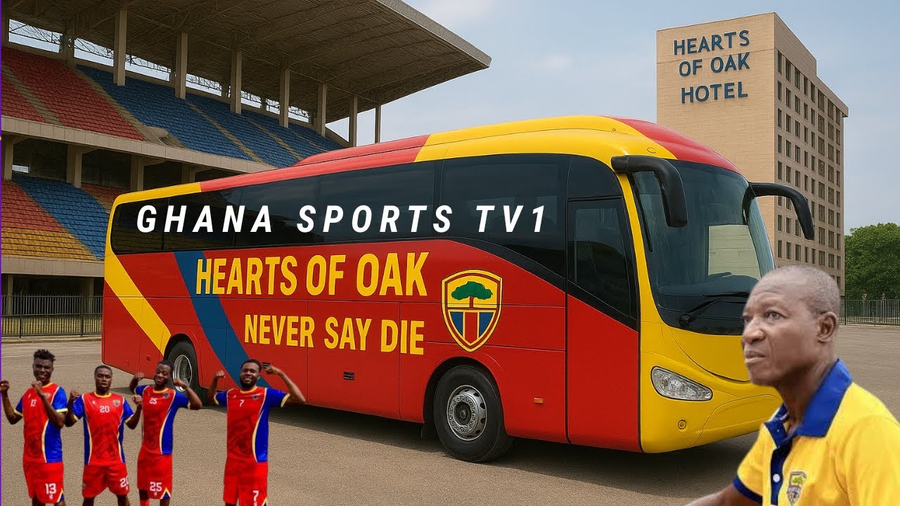 HOT NEWS : GOOD NEWS FOR HEARTS OF OAK...HEARTS NEW BUS AND ...OAK FANS ...
