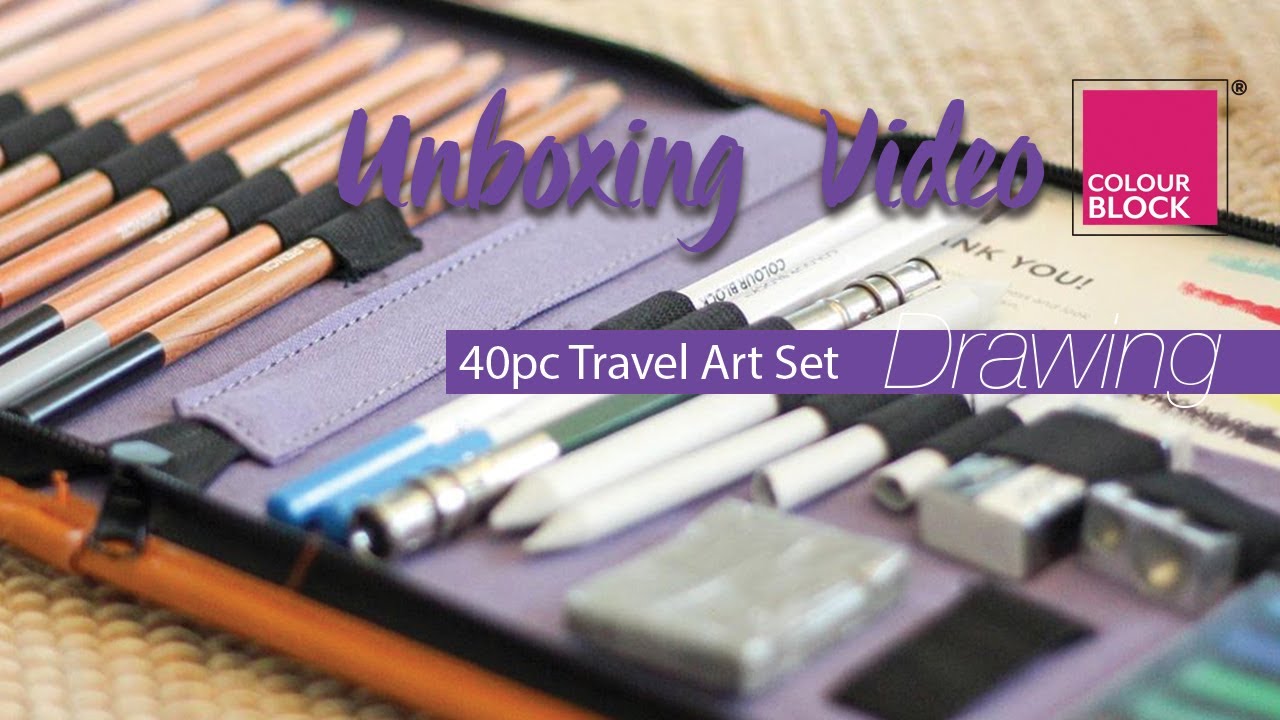 Painting with Colored Pencil & Soft Pastel by Colour Block® - YouTube