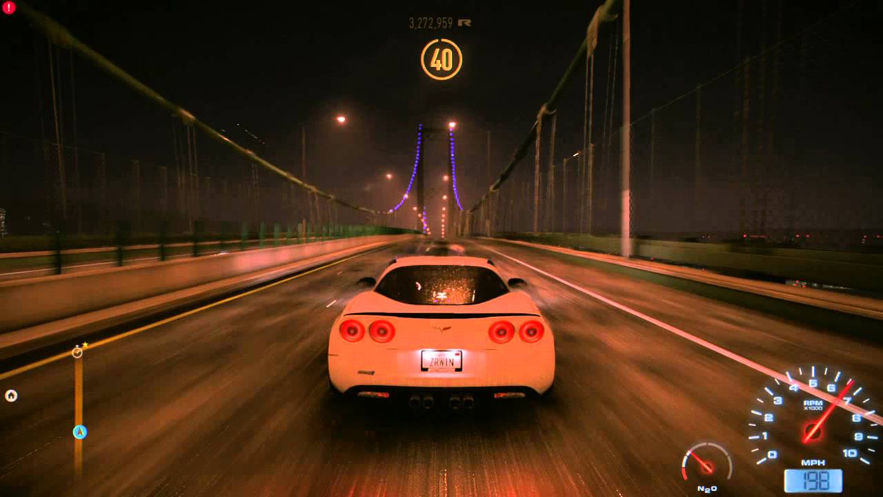 Need for Speed 2015 Top Speed Run (Corvette ZO6) - YouTube