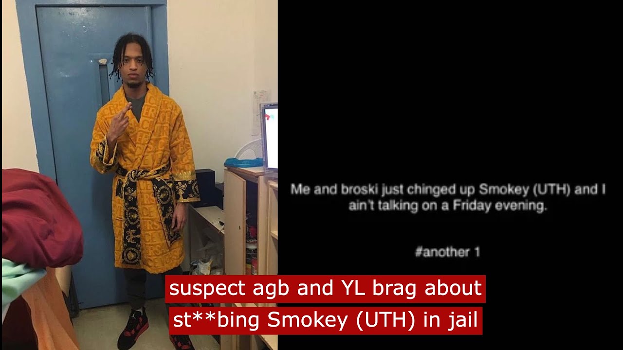 gm and rapper suspect agb and YL brag about st*bbing Smokey UTH in jail ...